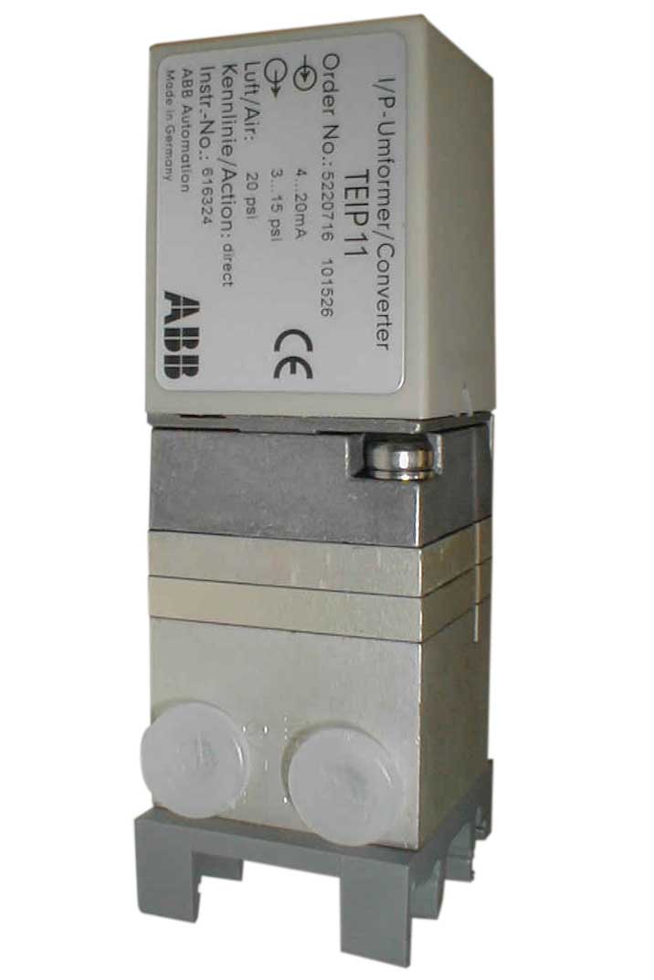 Type 22/07-16 (7958057) HVAC current to pneumatic converter with DIN ...